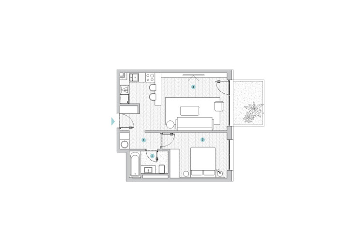 Studio dublu - Silk District